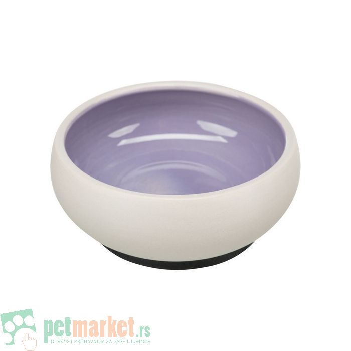 Trixie: Keramička neklizajuća posuda za pse Ceramic Bowl Purple