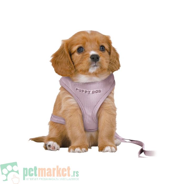 Trixie: Povodac i am za štence Puppy Soft Harness Lilac