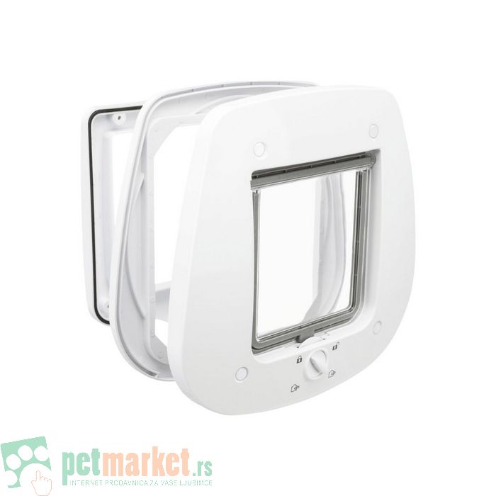 Trixie: Vrata za mačke za staklo 4-Way Flap Door for Glass