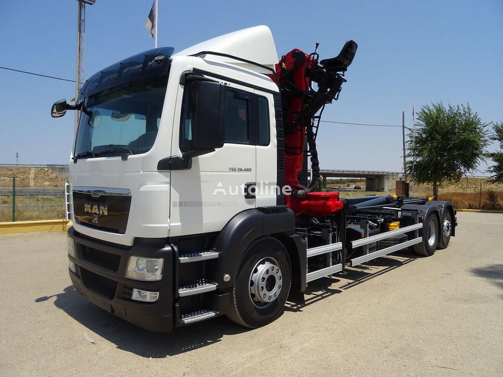 MAN TGX 26 480 kamion rol kiper