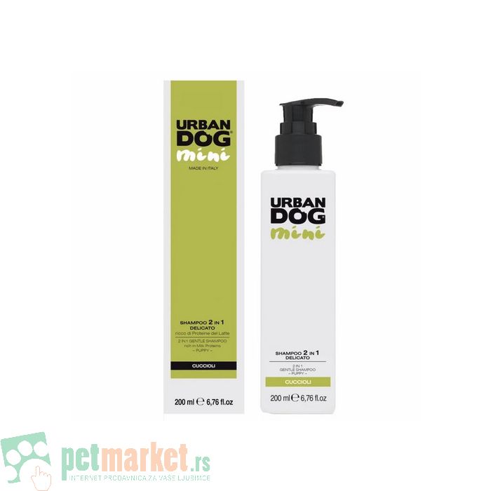 Urban Dog: Šampon i regenerator za pse 2 in 1 Mini, 200 ml