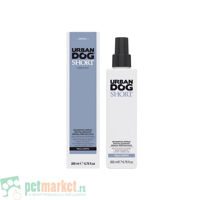 Urban Dog: Šampon za pse za suvo pranje Short, 200 ml