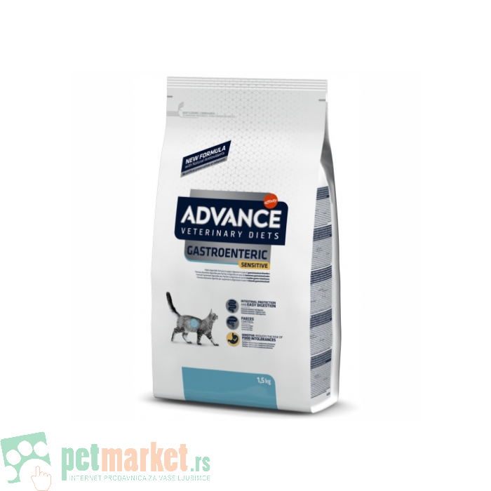 Advance Vet: Hrana za mačke sa gastrointestinalnim problemaima Gastro Sensitive 1,5 kg