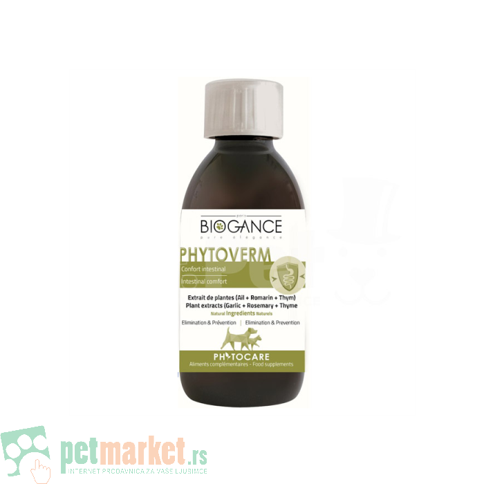 Biogance Phytocare: Preparat za bolji rad sistema varenja Phytoverm, 200 ml