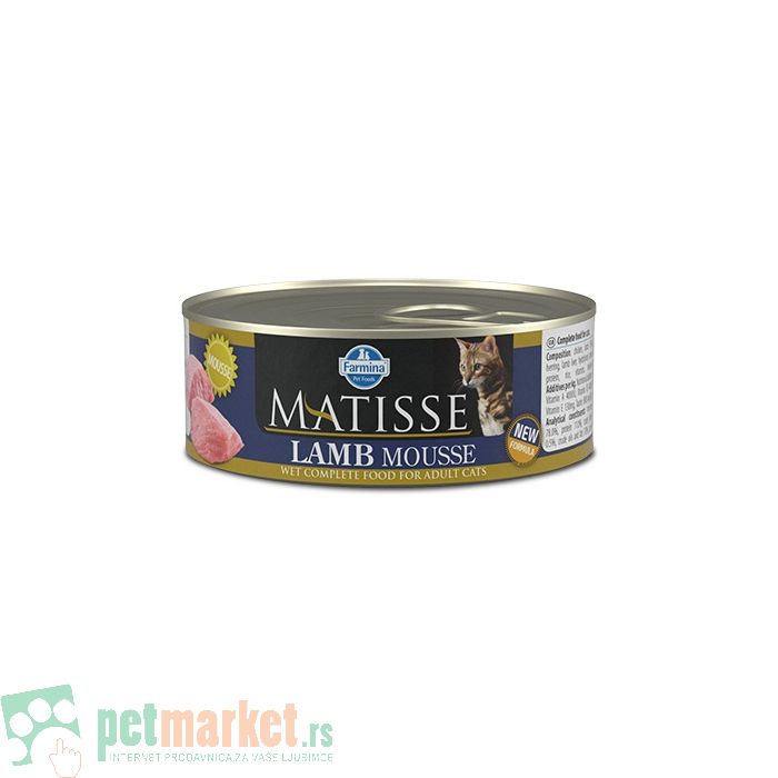 Matisse: Vlažna hrana za mačke Mousse, 6 x 85 gr