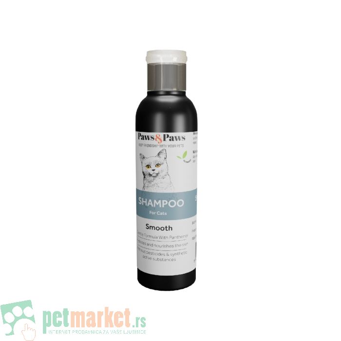 Paws and Paws: Šampon za mačke Smooth, 250 ml