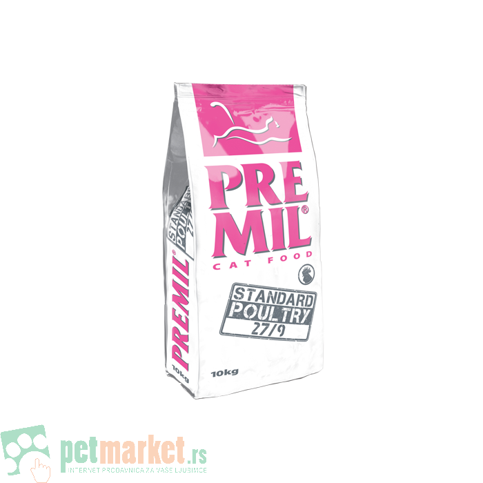 Premil: Hrana za mačke Standard, Živina, 10 kg