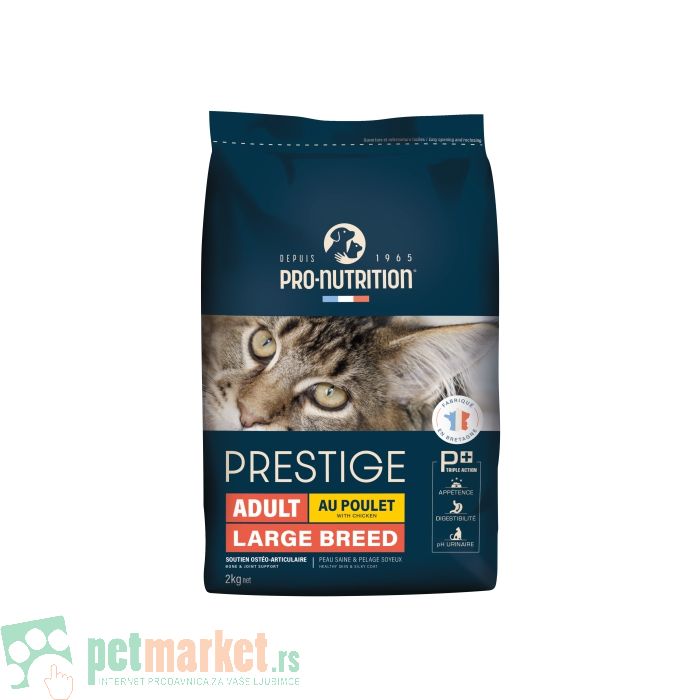 Pro Nutrition Prestige: Hrana za velike rase mačaka Adult Large Breed