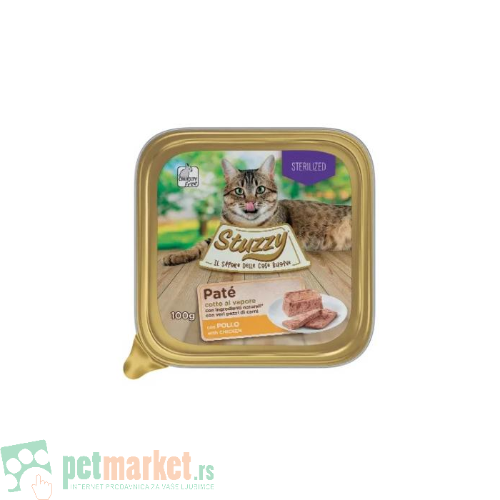 Stuzzy: Pašteta za sterilisane mačke Pate Sterilited, 100 gr