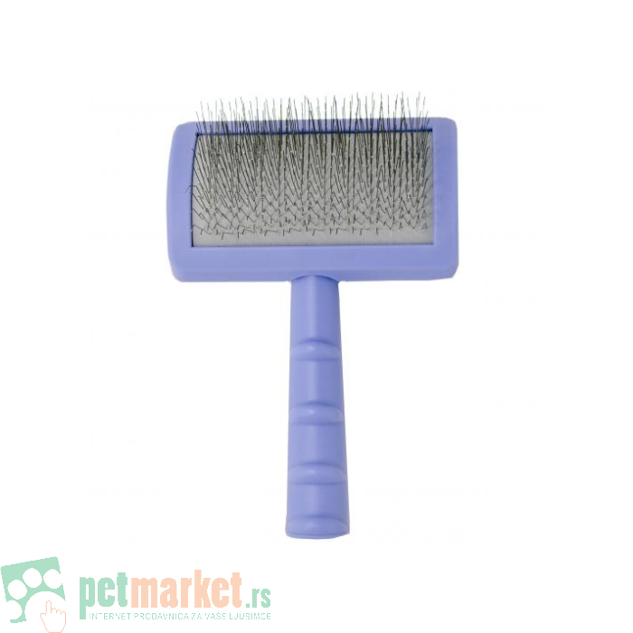 Tauro: Profesionalna tanka plastična četka Plastic Pin Brush Purple