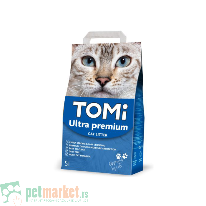 Tomi: Grudvajući posip Ultra Premium, 5l