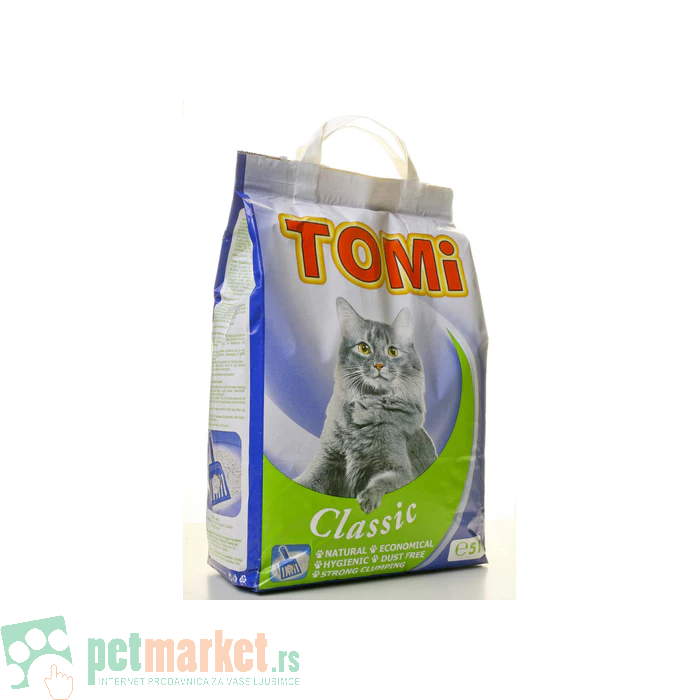 Tomi: Posip za mačke Classic, 5 l