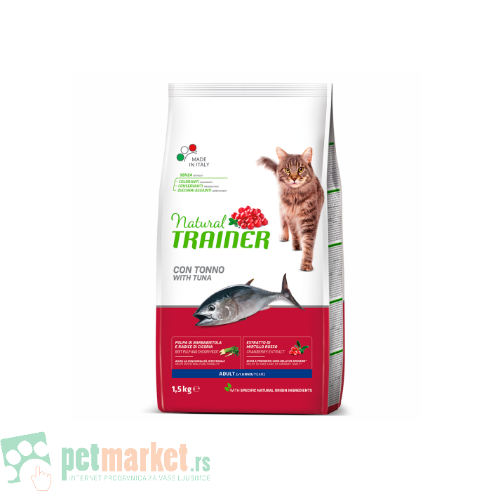 Trainer Natural: Hrana za odrasle mačke Adult, Tuna