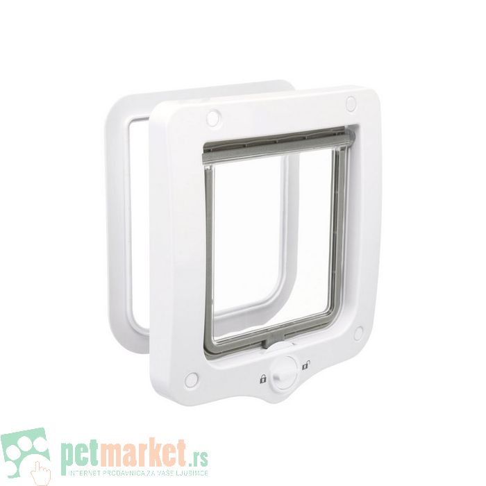 Trixie: Vratanca za mačke sa 2 funkcije 2-Way Flap Door White