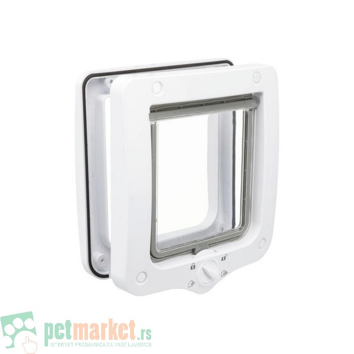 Trixie: Vratanca za mačke sa četiri funkcije 4-Way Flap Door White