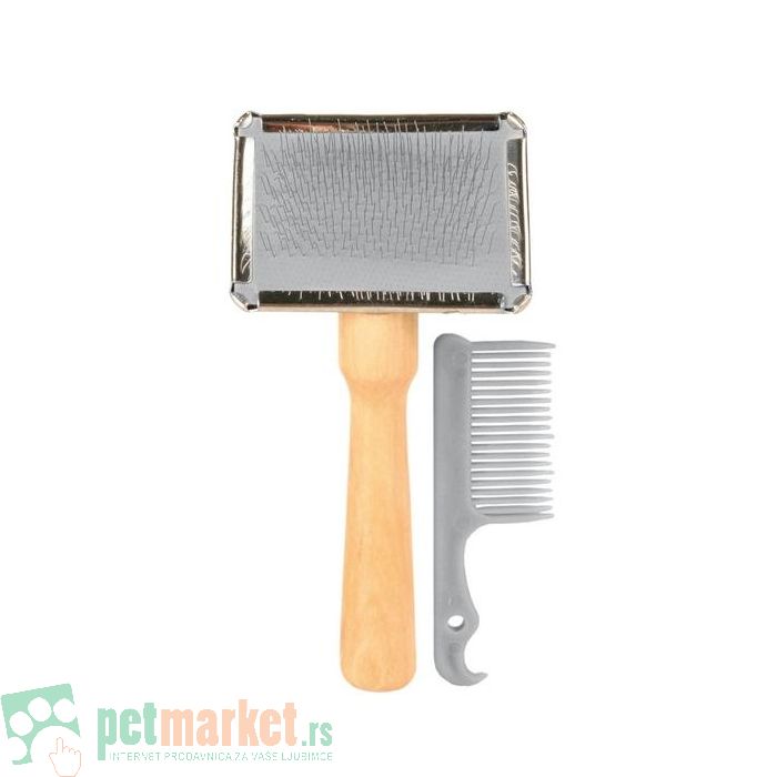 Trixie: Četka sa dodatakom za uklanjanje dlake Silcker Brush
