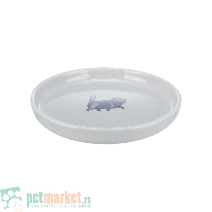 Trixie: Široka i plitka keramička posuda za mace Ceramic Bowl