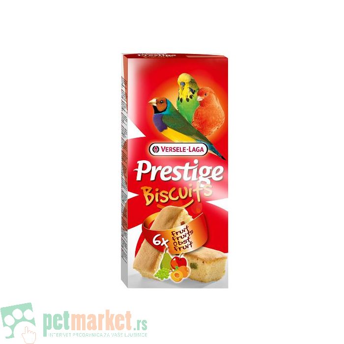 Prestige: Poslastica za ptice sa voćem Biscuit Fruit, 6 kom