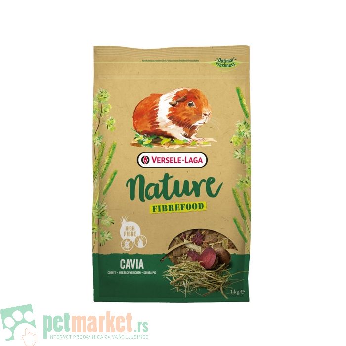 Nature: Hrana za starije i gojazno morsko prase Fiberfood Cavia, 1 kg