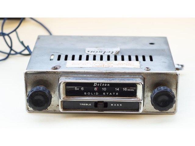 BELSON  / Auto radio / made in Japan 1960g.