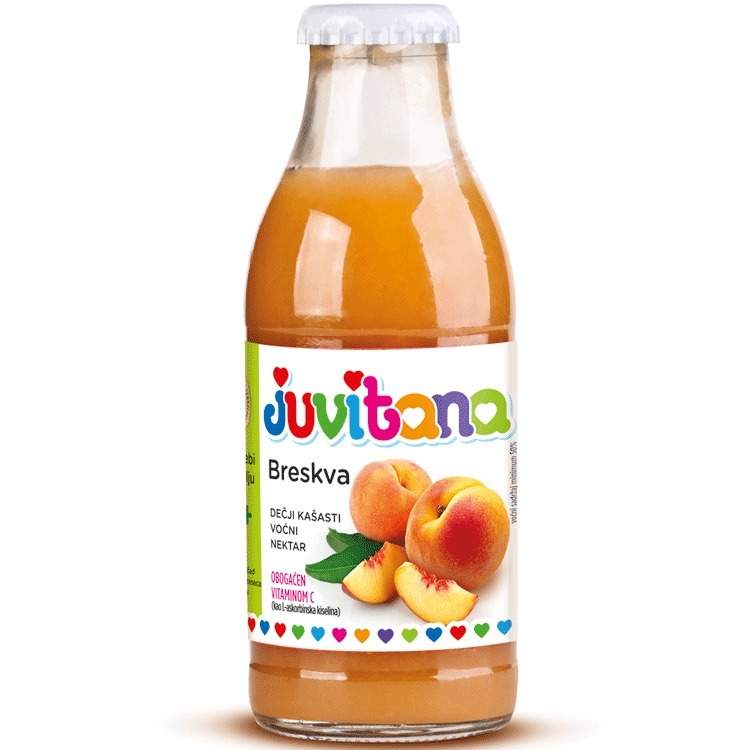 Juvitana dečiji sok breskva 125ml