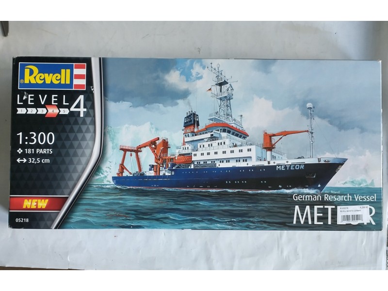 maketa Revell brod GERMAN Resarch Vessel METEOR