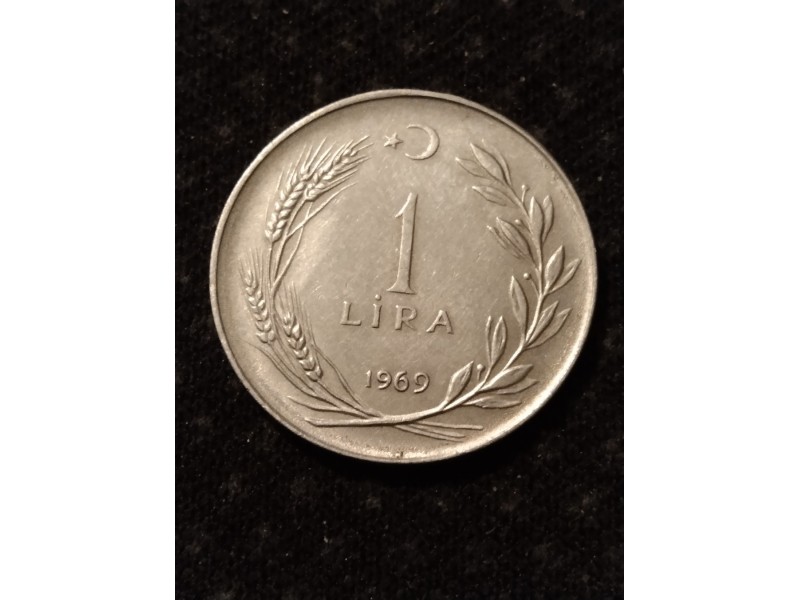 1 lira 1969 turska