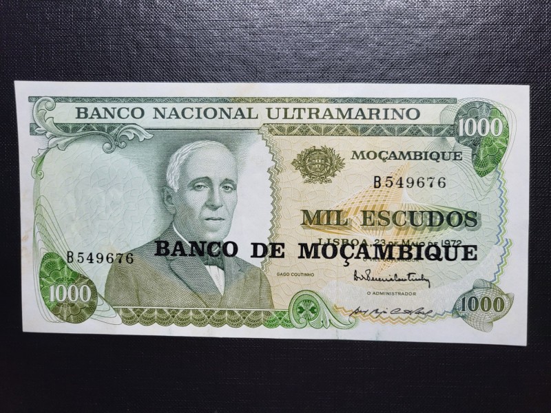 MOZAMBIK 1000 Eskuda, 1976, XF