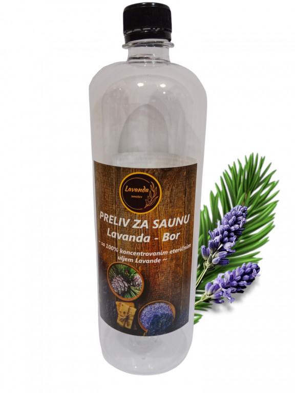 Aroma za saune Lavanda - Sibirski Bor 1l