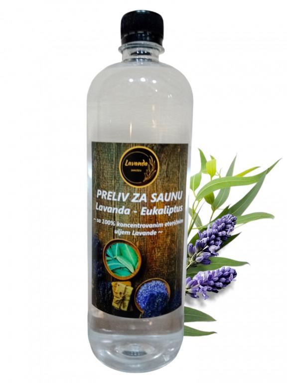 Aroma za saune Lavanda - Eukaliptus 1l