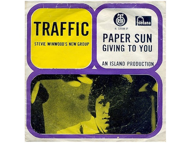 Traffic – Paper Sun / Giving To You 7` SINGL