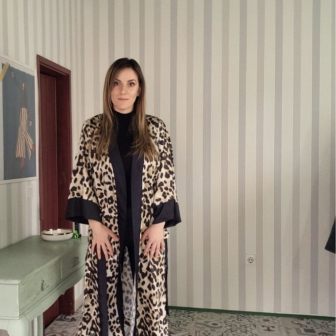 Kimono leopard