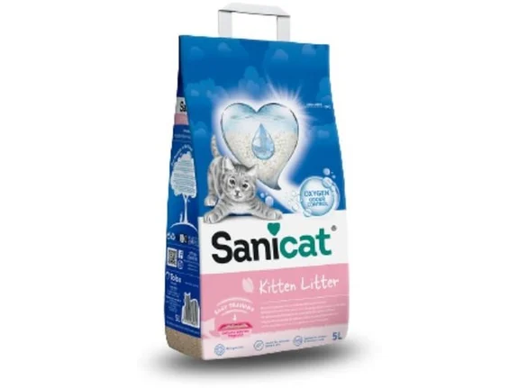 Sanicat upijajući posip za mačke Kitten - 5l