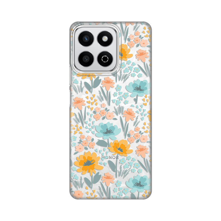 Maska Silikonska Print Skin za Honor 200 Smart/Honor X7c Lovely Flowers