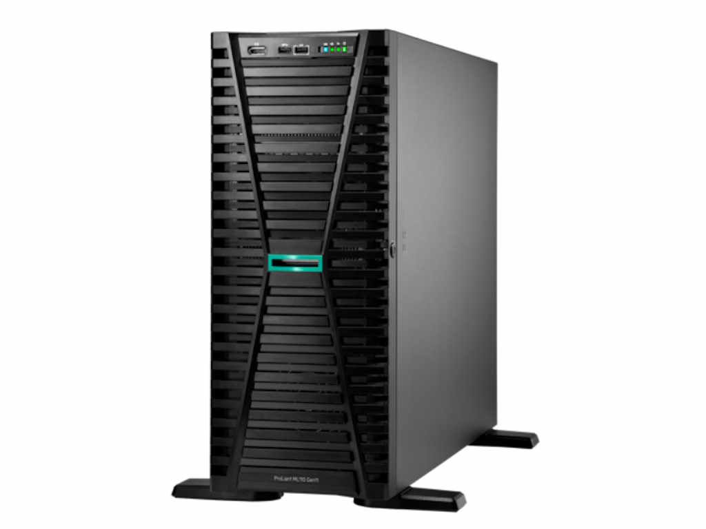 HPE Server ML110 Gen11 4514Y 2.0GHz 16-core 1P 32GB-R MR408i-o 8SFF 1000W RPS EMEA