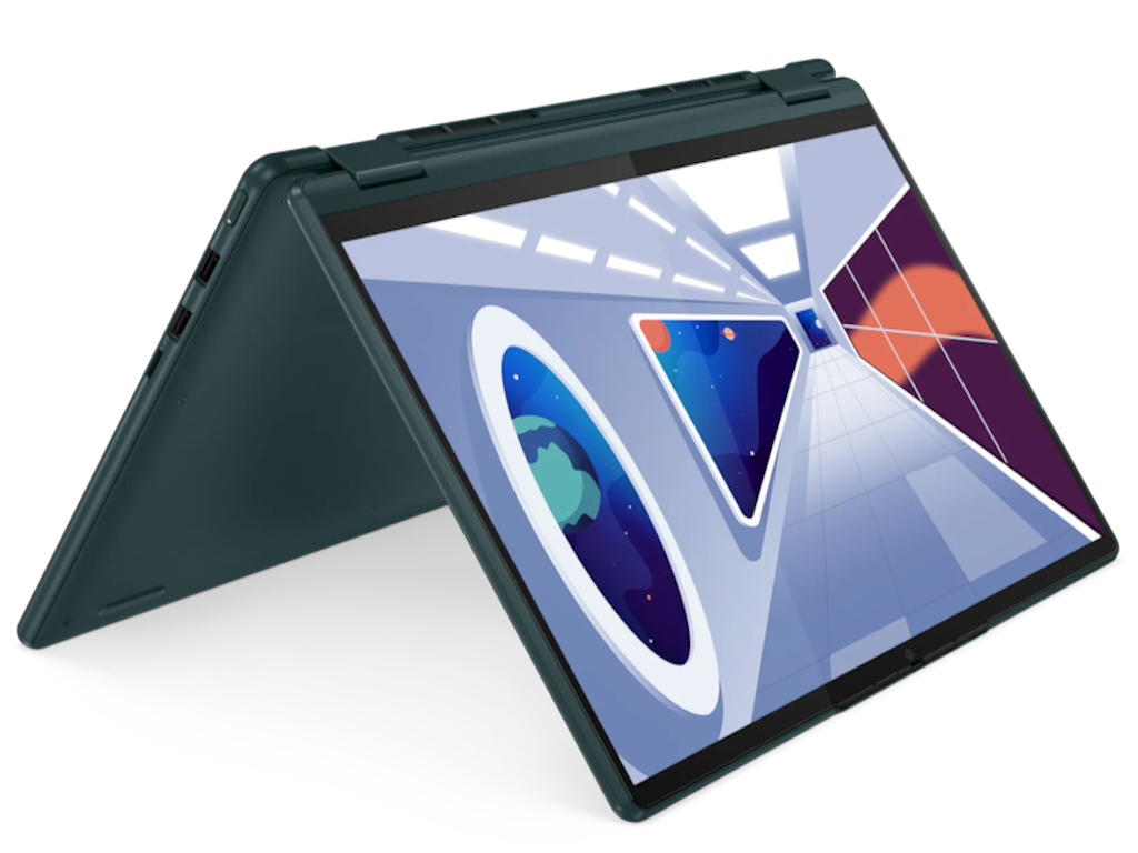 LENOVO Yoga 6 13ABR8 DOS/13.3 WUXGA/Ryzen 7-7730U/16GB/1TB/FPR/backlit SRB/petrol 83B2009HYA