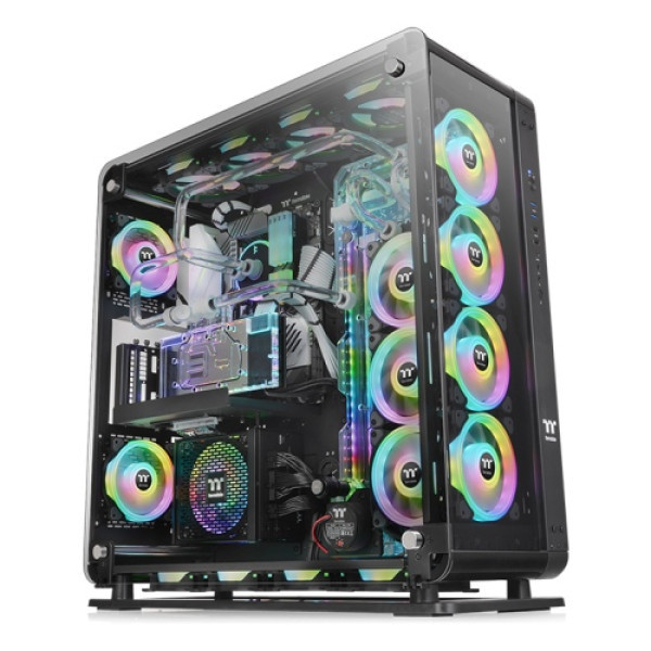 Kućište Thermaltake Core P8 TG BlackBlackWall MountSPCC4mm Tempered Glass*3