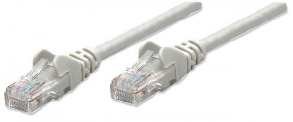 Intellinet prespojni kabl,Cat6 certified,UUTP,0.25m,sivi