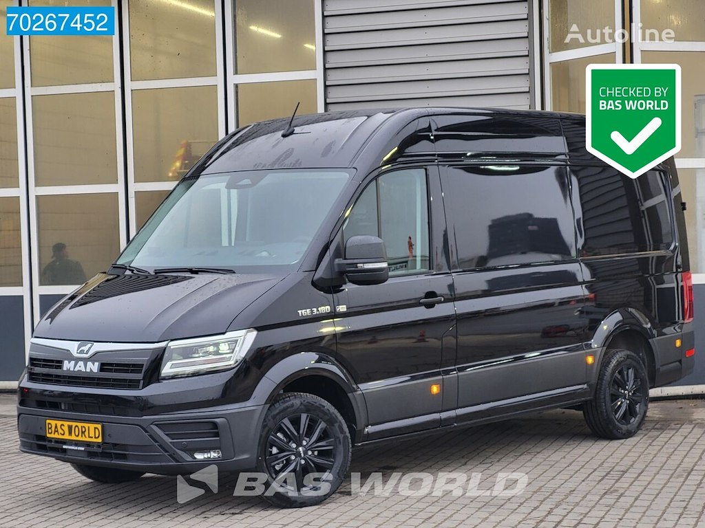 Novi MAN TGE 3.180 Automaat 2025 model Facelift Black Edition L3H3 ACC Tr laki furgon