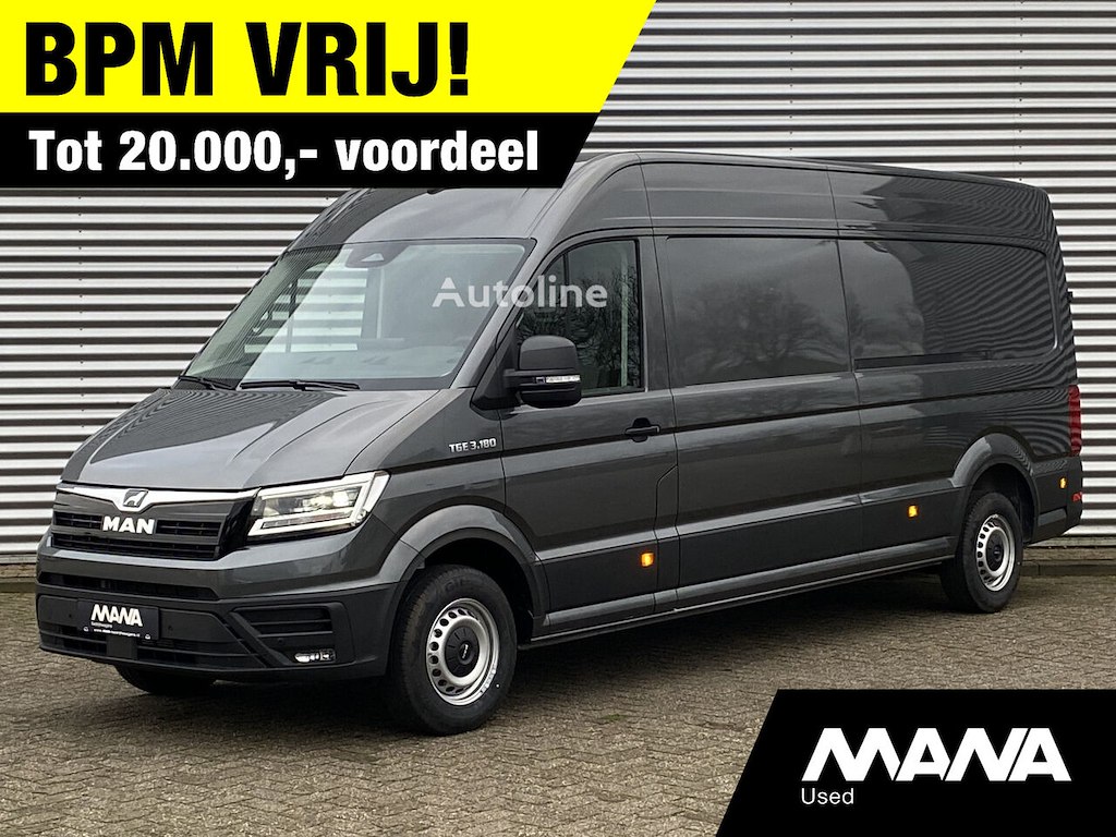 Novi MAN TGE 35 2.0 L4H3 3.180 180PK Automaat Nieuw Model Led Airco Navi minibus furgon