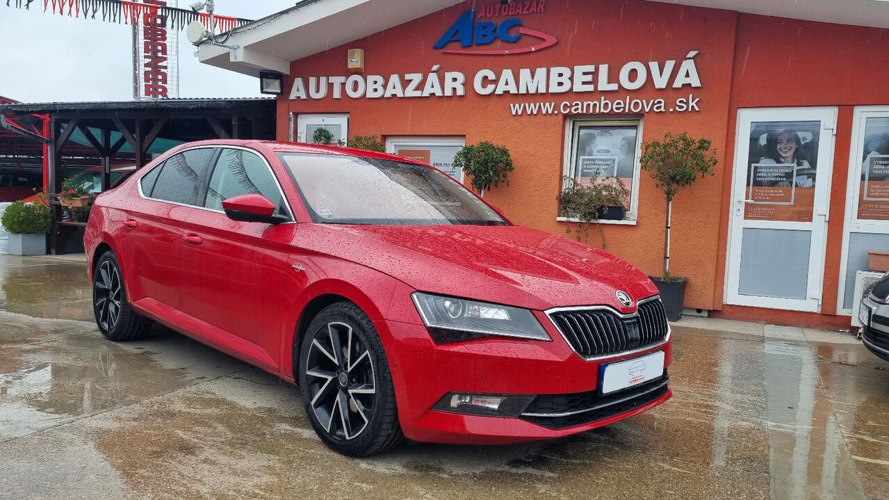 Škoda Superb 2,0 TDI L&K, 4x4, 140kw, AT/7 sedan