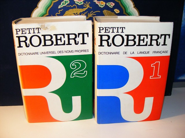 Petit Robert dictionnaire de la langue française 1-2