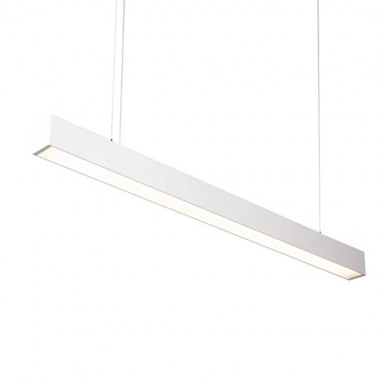 M109051-W 1200x50x60 LED linearna svetiljka (visilica ili nadgradna) bela 24W 6500K, 25 mes. Mitea Lighting