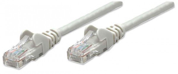 Intellinet prespojni kabl,Cat6 certified,UUTP,0.25m,sivi