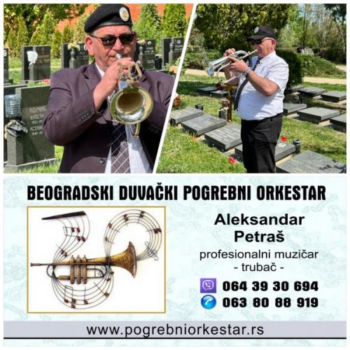 Solo truba, violina, harmonika, crkveni hor orkestar za sahrane pogrebe