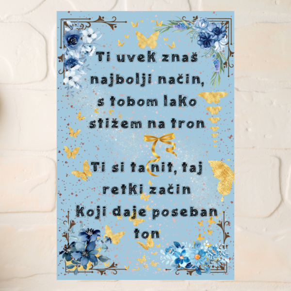 Tabla za zid “Lunja”