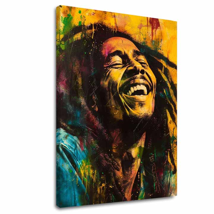 Image BOB MARLEY - Jamaican star | 100% originalna akrilna boja