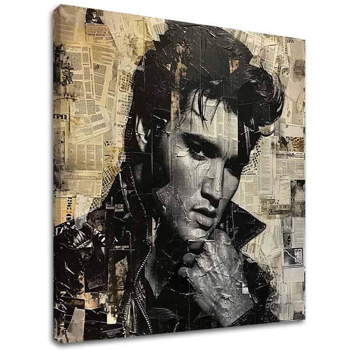 Image ELVIS PRESLEY - Rock genius | 100% originalna akrilna boja