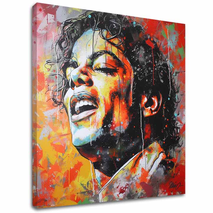 Image MICHAEL JACKSON - Glas generacija | 100% originalna akrilna boja