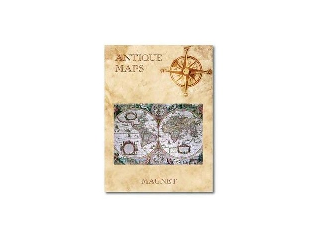 Magnet - Antique Maps, Nova Terrarum Orbis